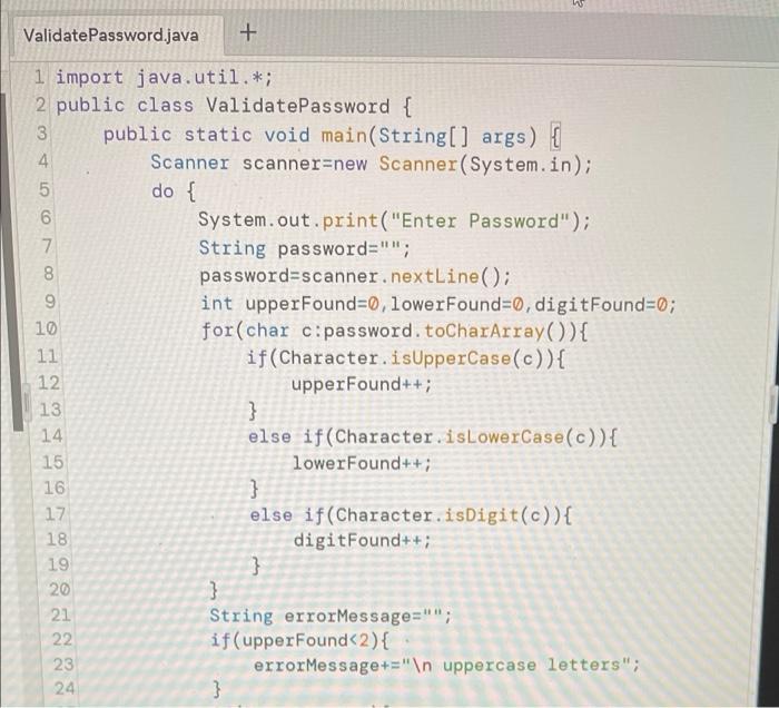 Solved Write An Application That Prompts The User For A Chegg