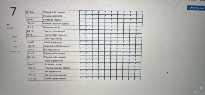 Solved Check my work Problem 21-18 (Algo) Product A is an | Chegg.com