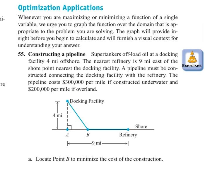 Solved Optimization Applications Whenever you are maximizing | Chegg.com