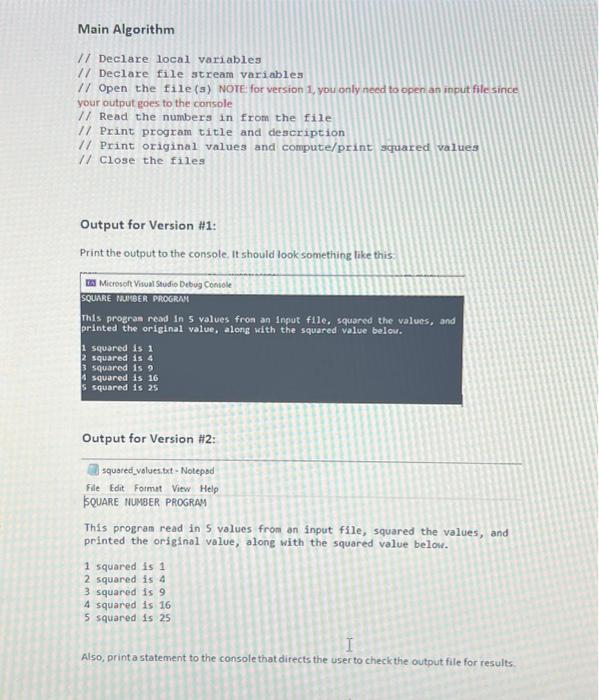 needs to be in c++ | Chegg.com