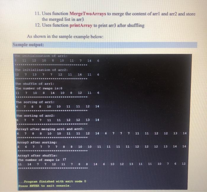 Solved Using C Language Pleasenotes 1 Applying Random