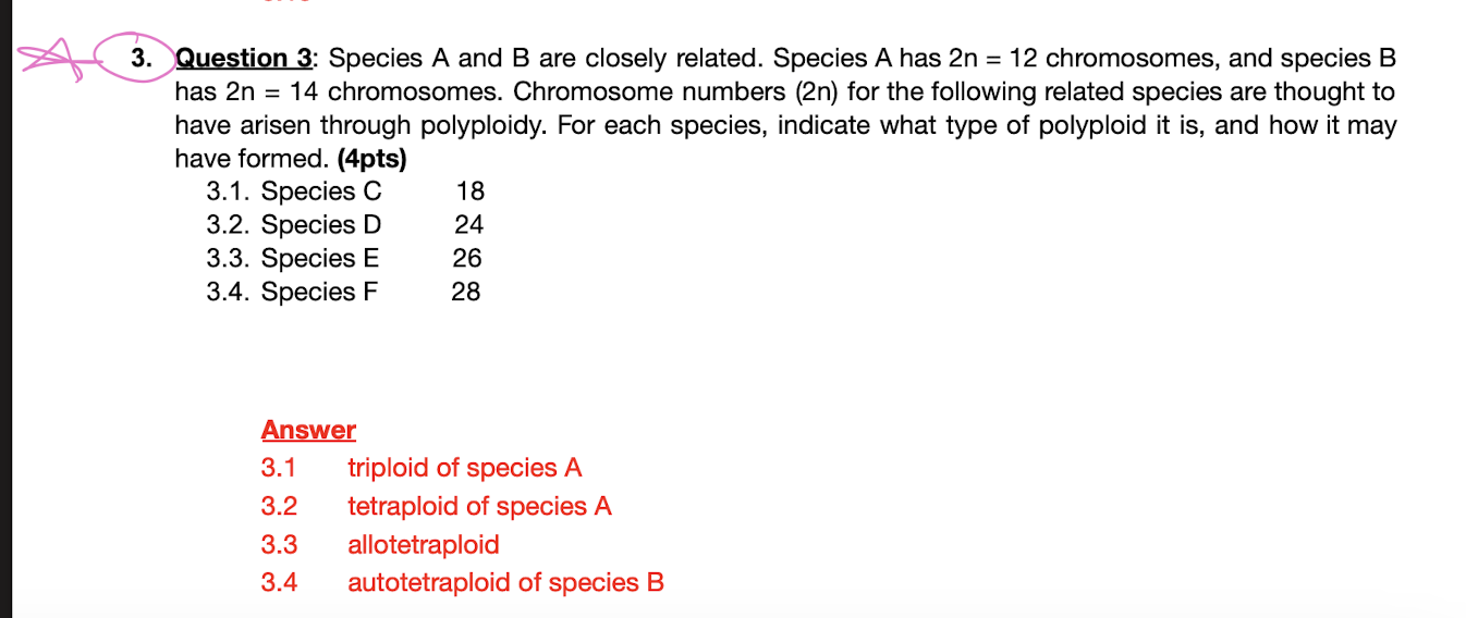 Solved 3. ﻿Question 3: Species \( ﻿A \) ﻿and \( ﻿B \) ﻿are | Chegg.com