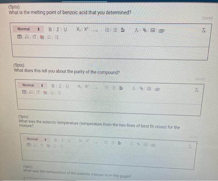 Solved Table view List view Table 3. Melting point analysis | Chegg.com