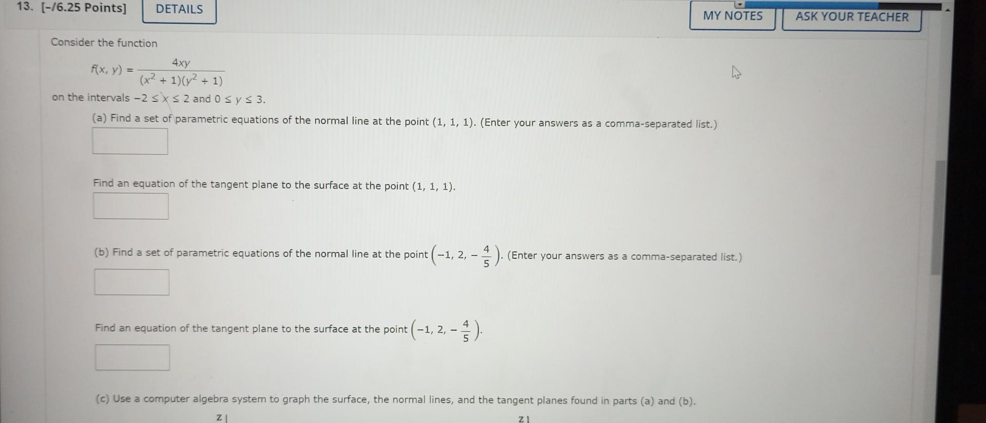 Solved Consider the function f(x,y)=(x2+1)(y2+1)4xy on the | Chegg.com