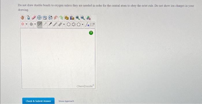 Solved Draw Lewis structures. a) Draw a Lewis structure for | Chegg.com
