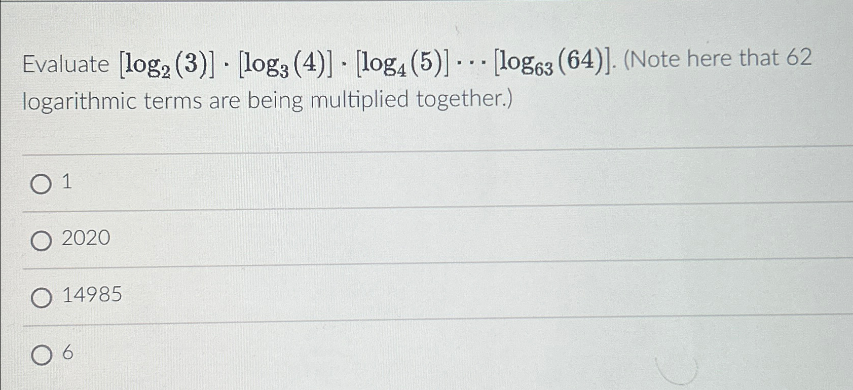Solved Evaluate | Chegg.com