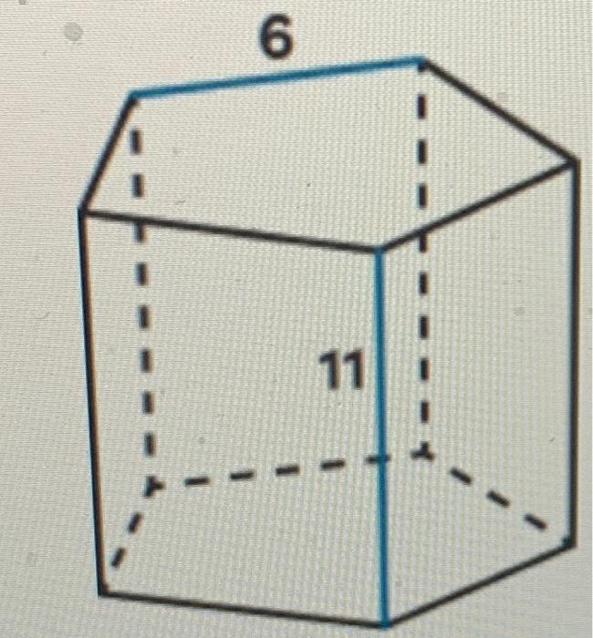 Solved find the approximate surface area of the prism. | Chegg.com