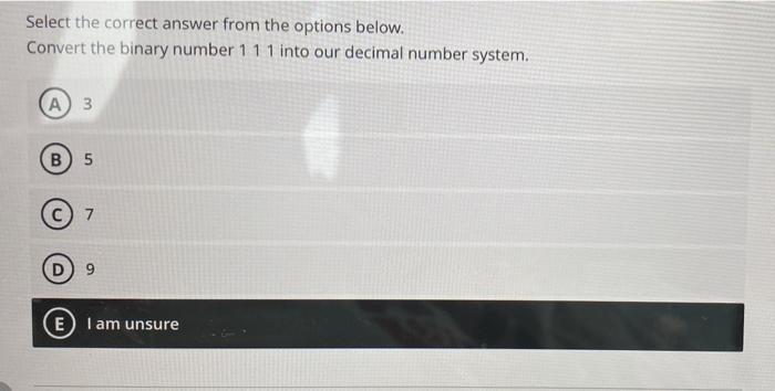 Solved Select the correct answer from the options below. | Chegg.com