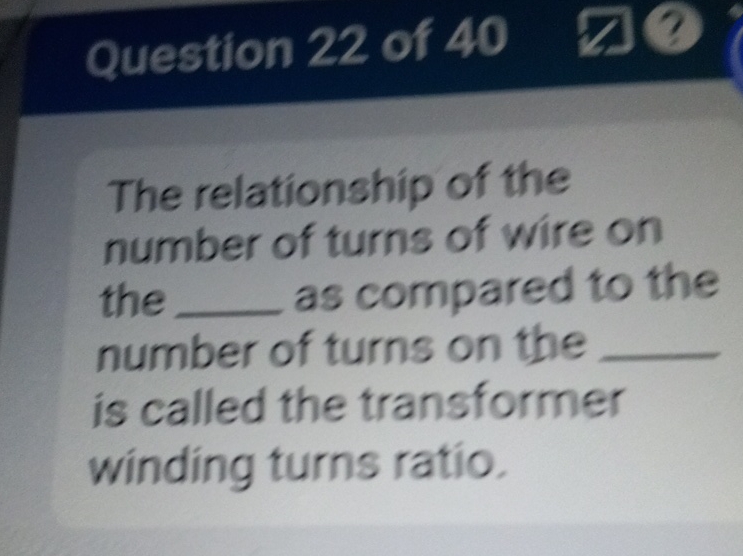 Solved The relationship of the number of turns of wire on | Chegg.com