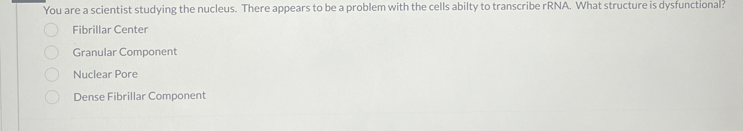 Solved You are a scientist studying the nucleus. There | Chegg.com