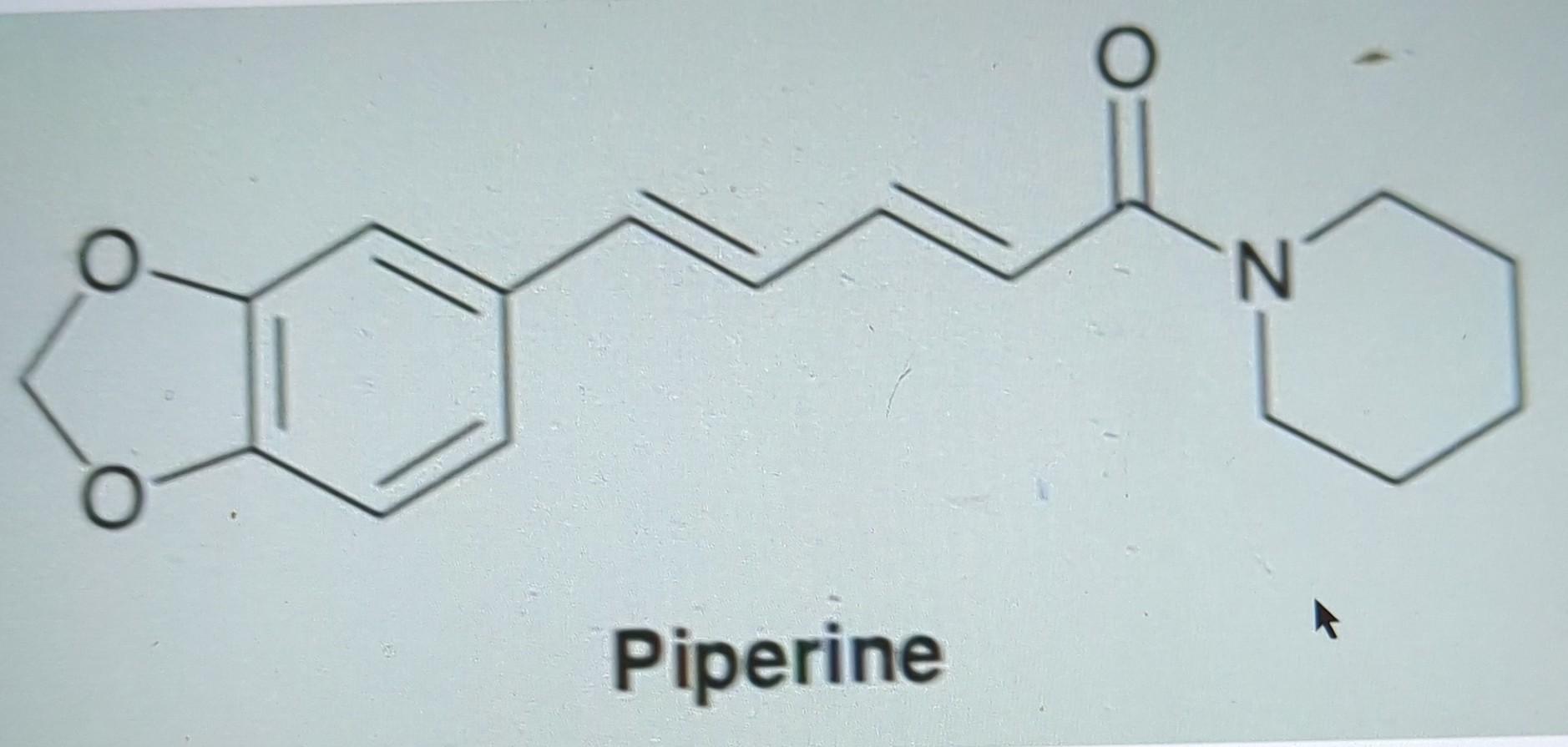 Solved Experiment : Extraction of Piperine from Black | Chegg.com