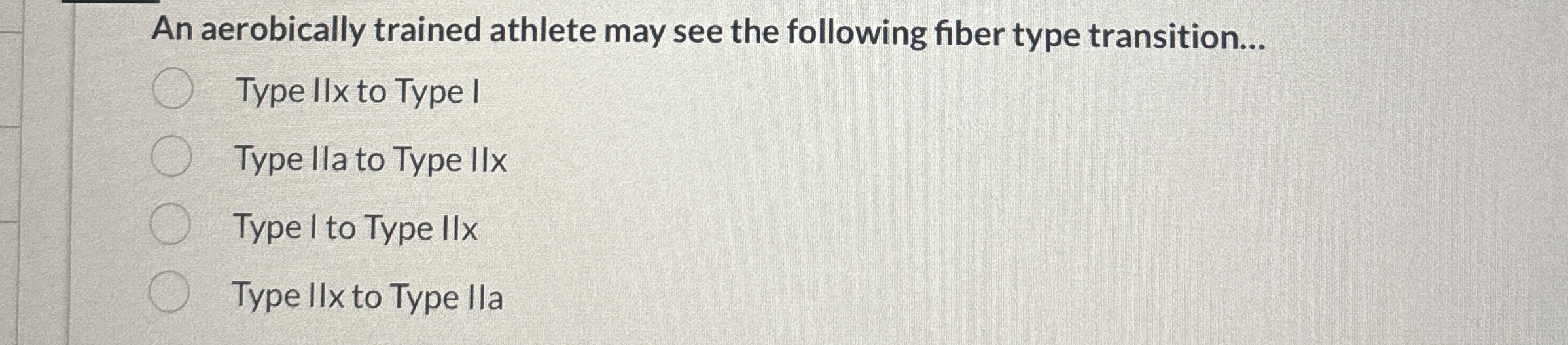 Solved An aerobically trained athlete may see the following | Chegg.com