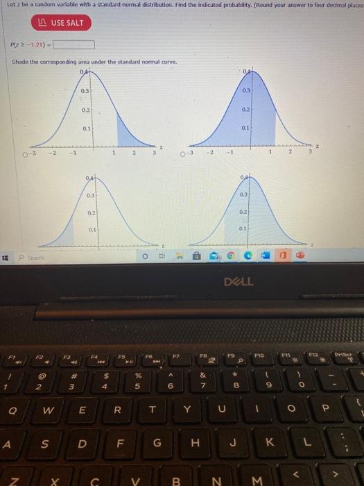 Solved Letz be a random variable with a standard normal | Chegg.com