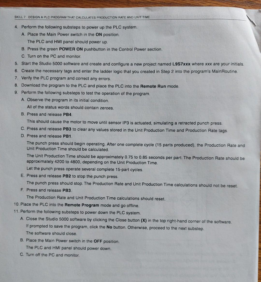 Solved Use the following general sequence and I/O diagram to | Chegg.com