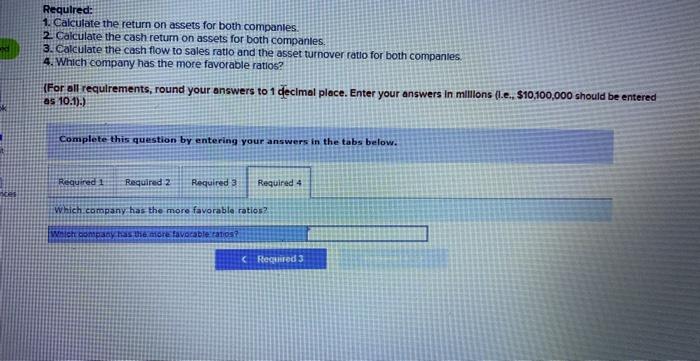 Solved Problem 11-5A (Algo) Calculate and analyze ratios | Chegg.com