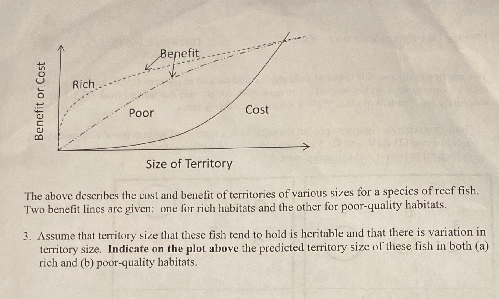 Solved The above describes the cost and benefit of | Chegg.com