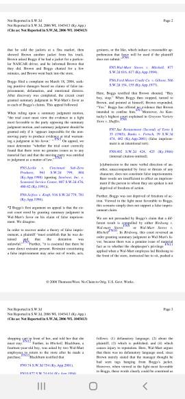 EXAMPLE EXAMPLE Case Brief-Davis v. Gomer Citation: | Chegg.com