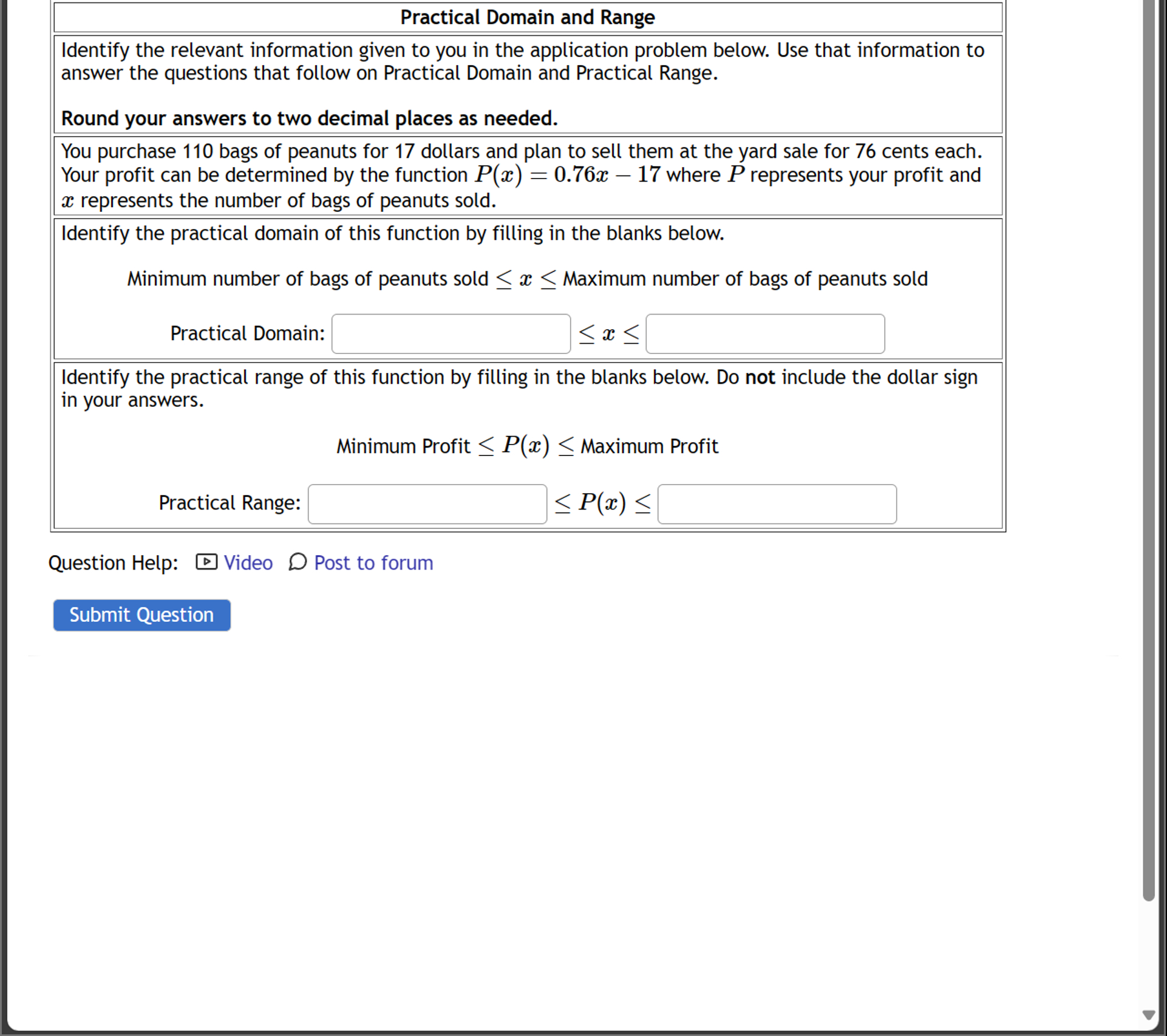 Solved Identify the relevant information given to you in the | Chegg.com