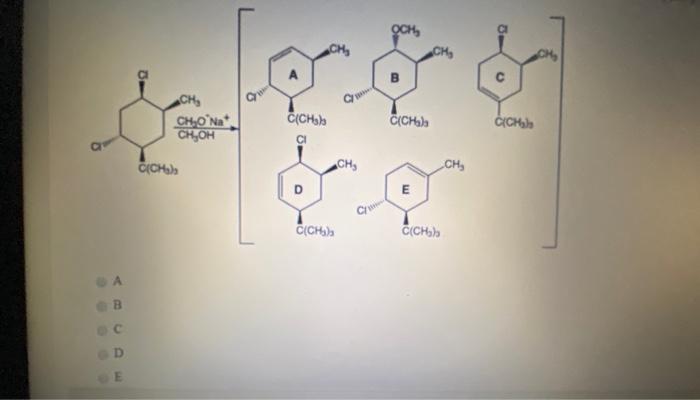 Solved CH, CH, CH, O Na сондон CH) GCH C(CHẠh CI ACH, CCA, | Chegg.com