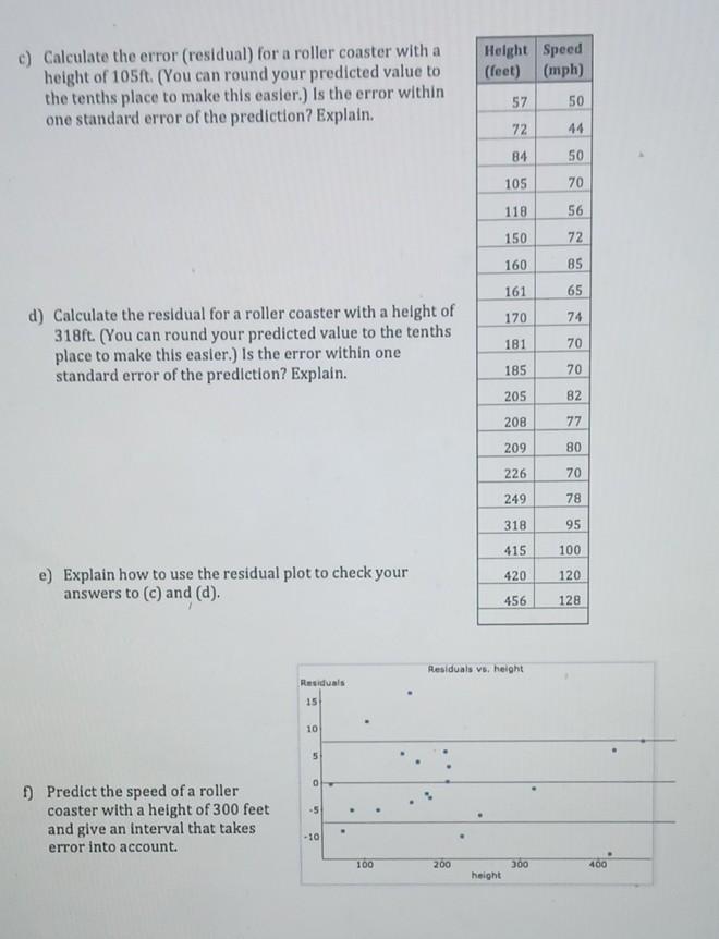 Solved 4) Here is the print-out for a linear regression for | Chegg.com