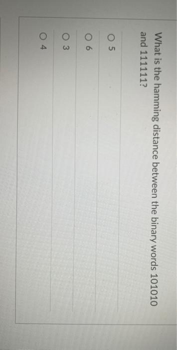 Solved Which of the following is of ODD parity? O 10101010 O | Chegg.com