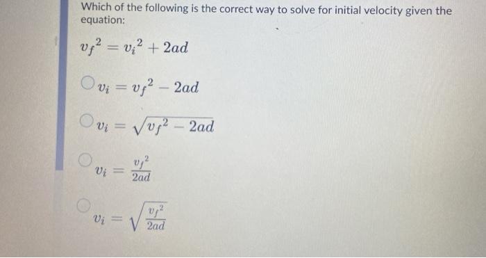 Solved Which of the following is the correct way to solve | Chegg.com