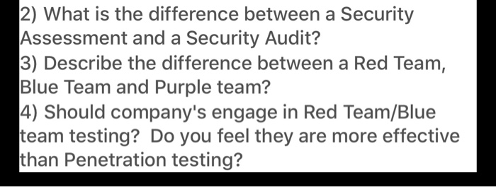 Solved 2) What is the difference between a Security | Chegg.com