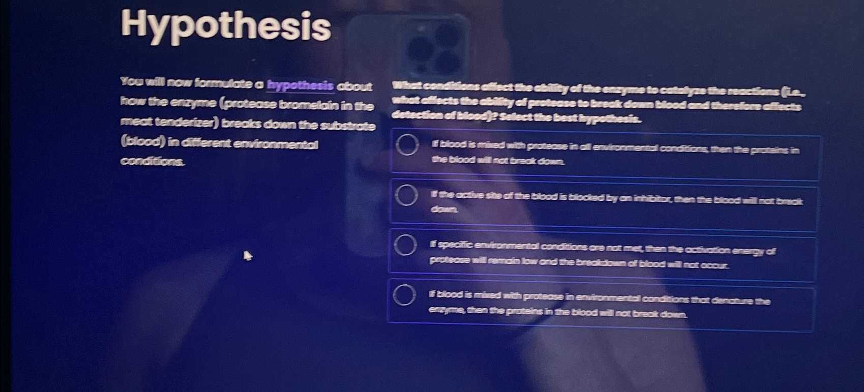 Solved HypothesisYou will now formulate o hypothesis about | Chegg.com