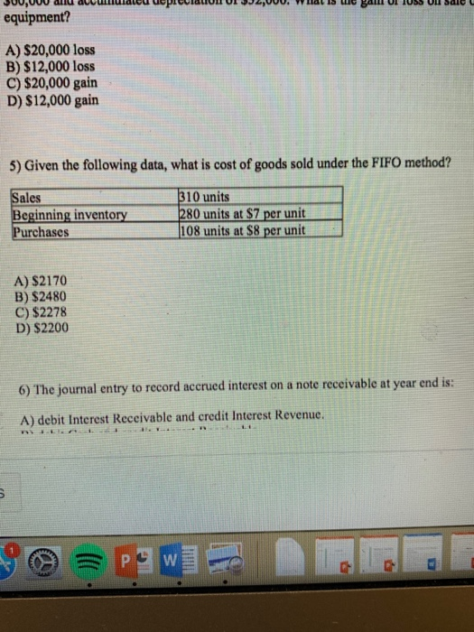 Solved please explain IN DETAIL how to use the FIFO method. | Chegg.com