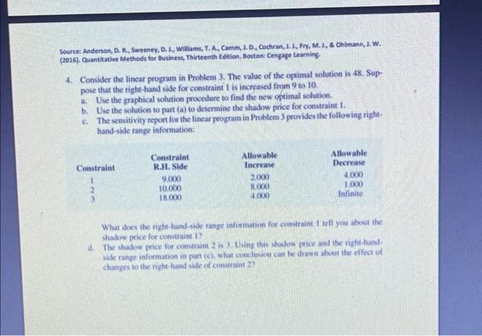 Solved 3. Consider the following linear program: Min 8X + | Chegg.com