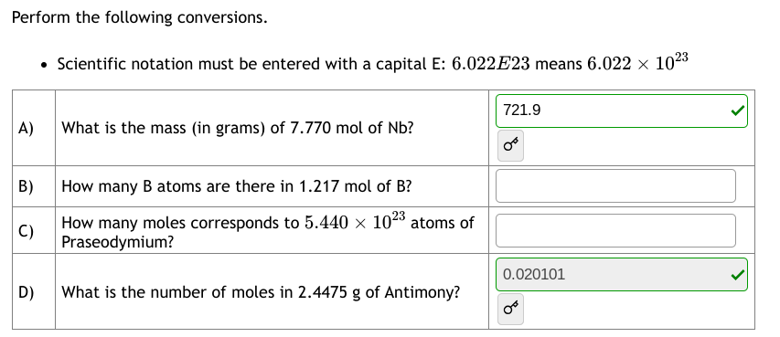 Solved Perform the following conversions.Scientific notation | Chegg.com