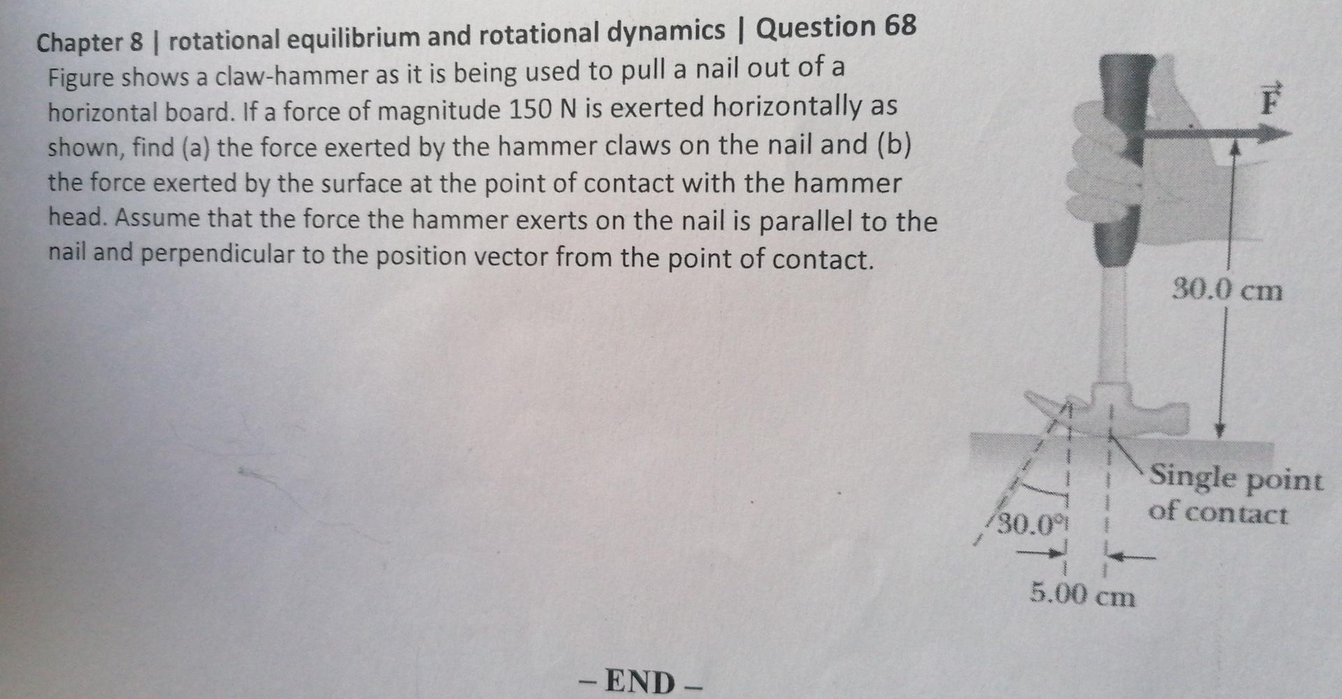 Solved Chapter 8 | rotational equilibrium and rotational | Chegg.com