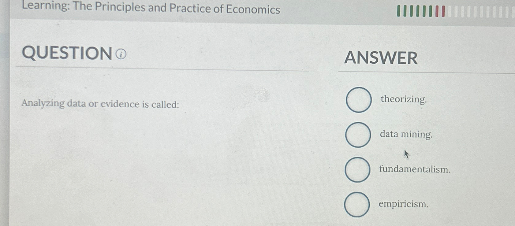 Solved Learning: The Principles and Practice of | Chegg.com
