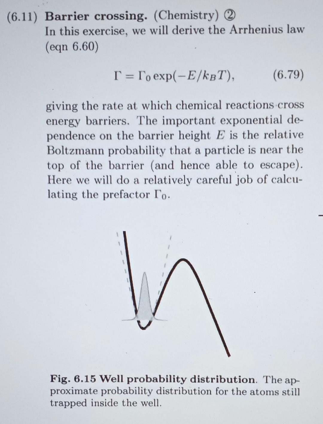 Solved How would I answer a Statistical Mechanics problem | Chegg.com
