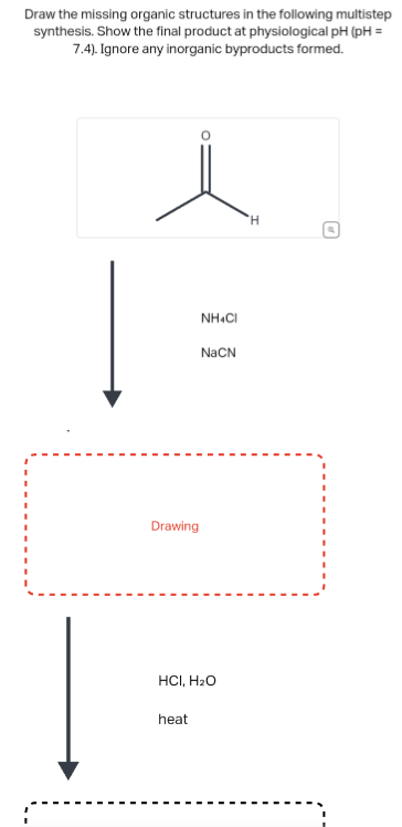Solved Draw the missing organic structures in the following | Chegg.com