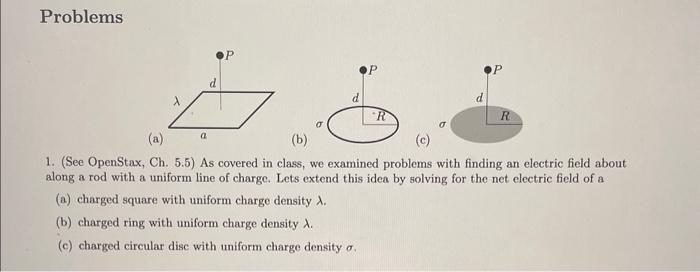 Solved Problems (b (c) 1. (See OpenStax, Ch. 5.5) As covered | Chegg.com