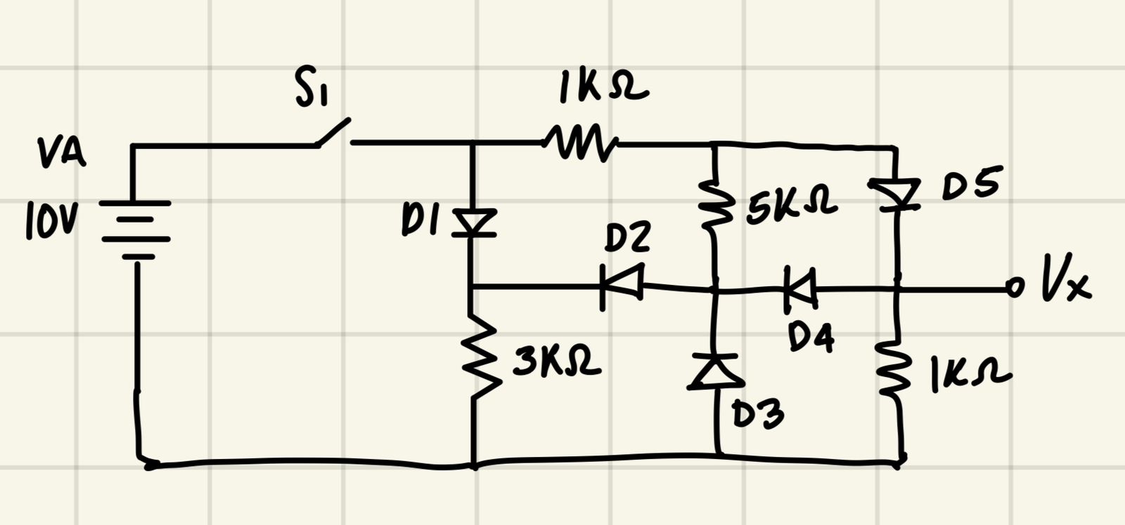 Solved Find the current for each of these diodes shown in | Chegg.com
