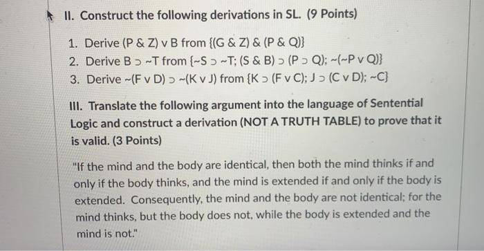 Solved Symbolic logic, natural deductions | Chegg.com