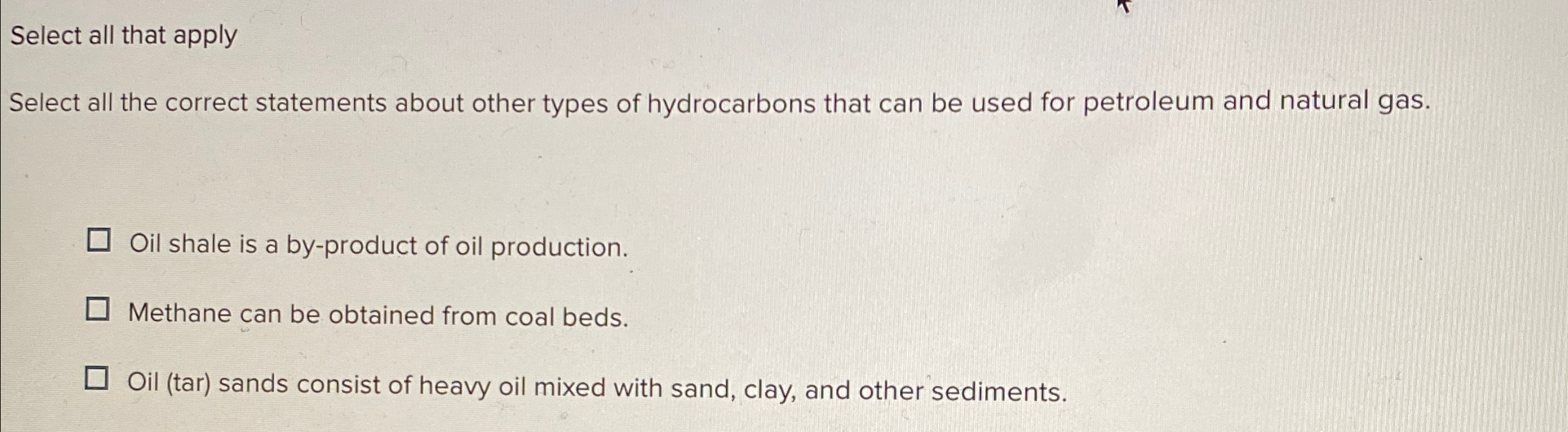 Solved Select all that applySelect all the correct | Chegg.com