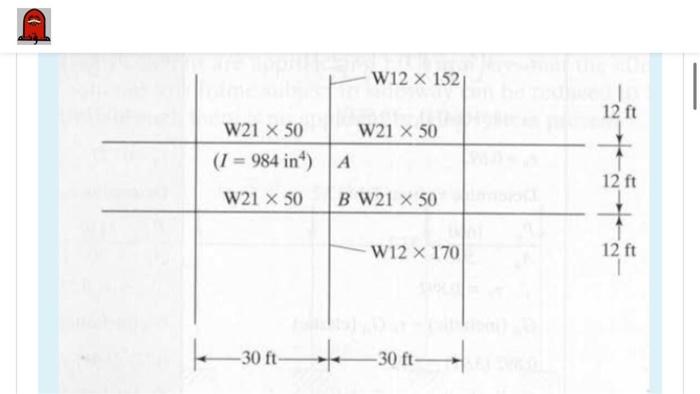 Solved In the unbraced frame shown below, assume column AB | Chegg.com