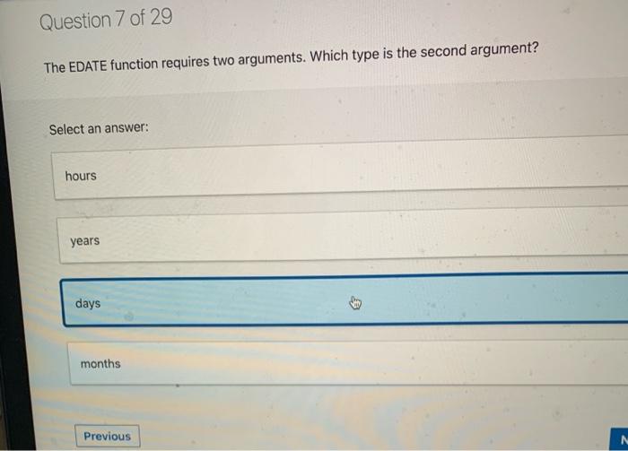 Solved Question 2 of 29 To select all blank cells in a list, | Chegg.com