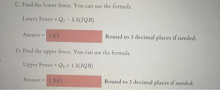 Solved What am I doing wrong on parts C and D with finiding | Chegg.com