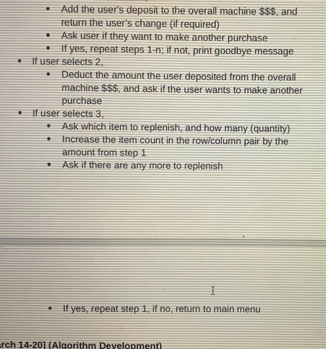 Solved Assignment Overview You Will Create A Vending 2895