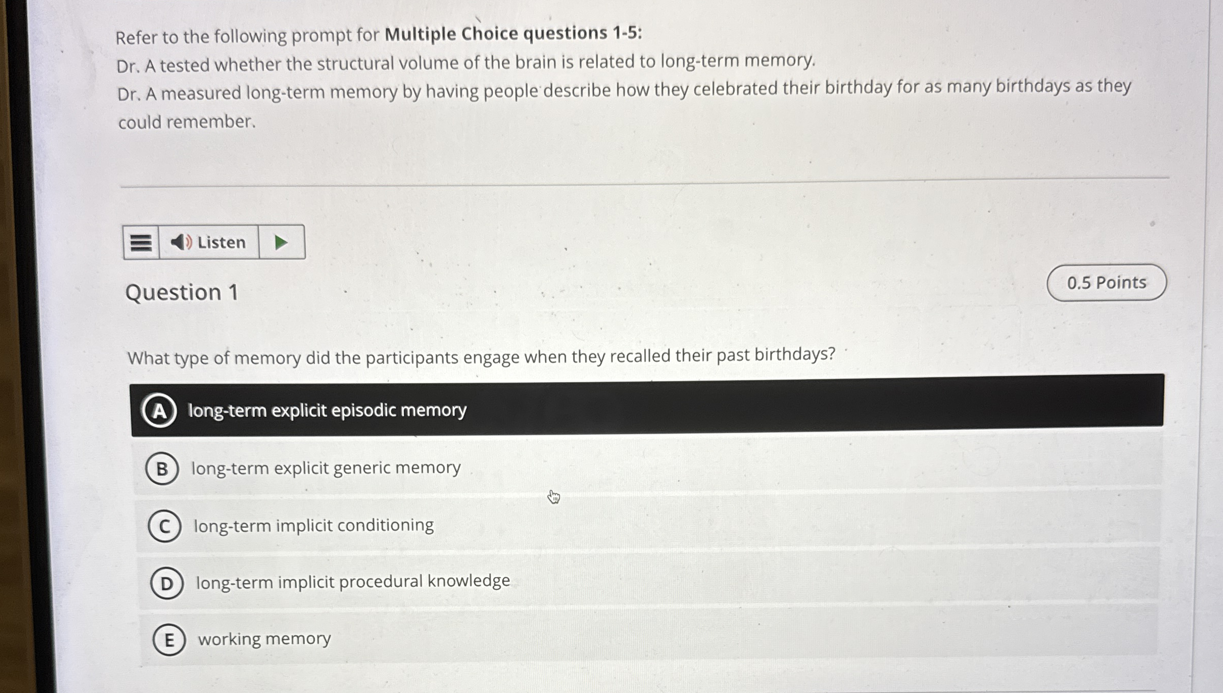 Solved Refer to the following prompt for Multiple Choice | Chegg.com