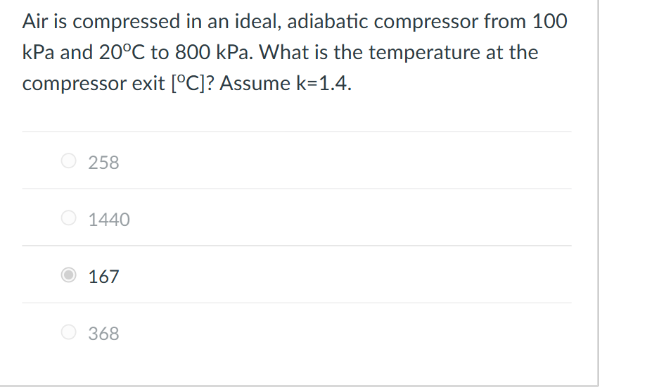 Solved Air is ﻿compressed in an ﻿ideal, adiabatic compressor | Chegg.com