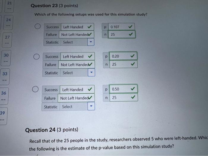 Solved Questions 23-24 concern the following scenario. The | Chegg.com