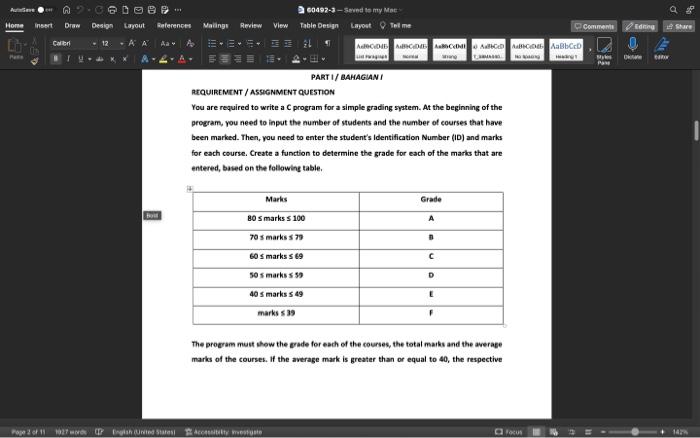 Solved RCQUIREMTNT / ASSENMENT QUESTION You are required to | Chegg.com
