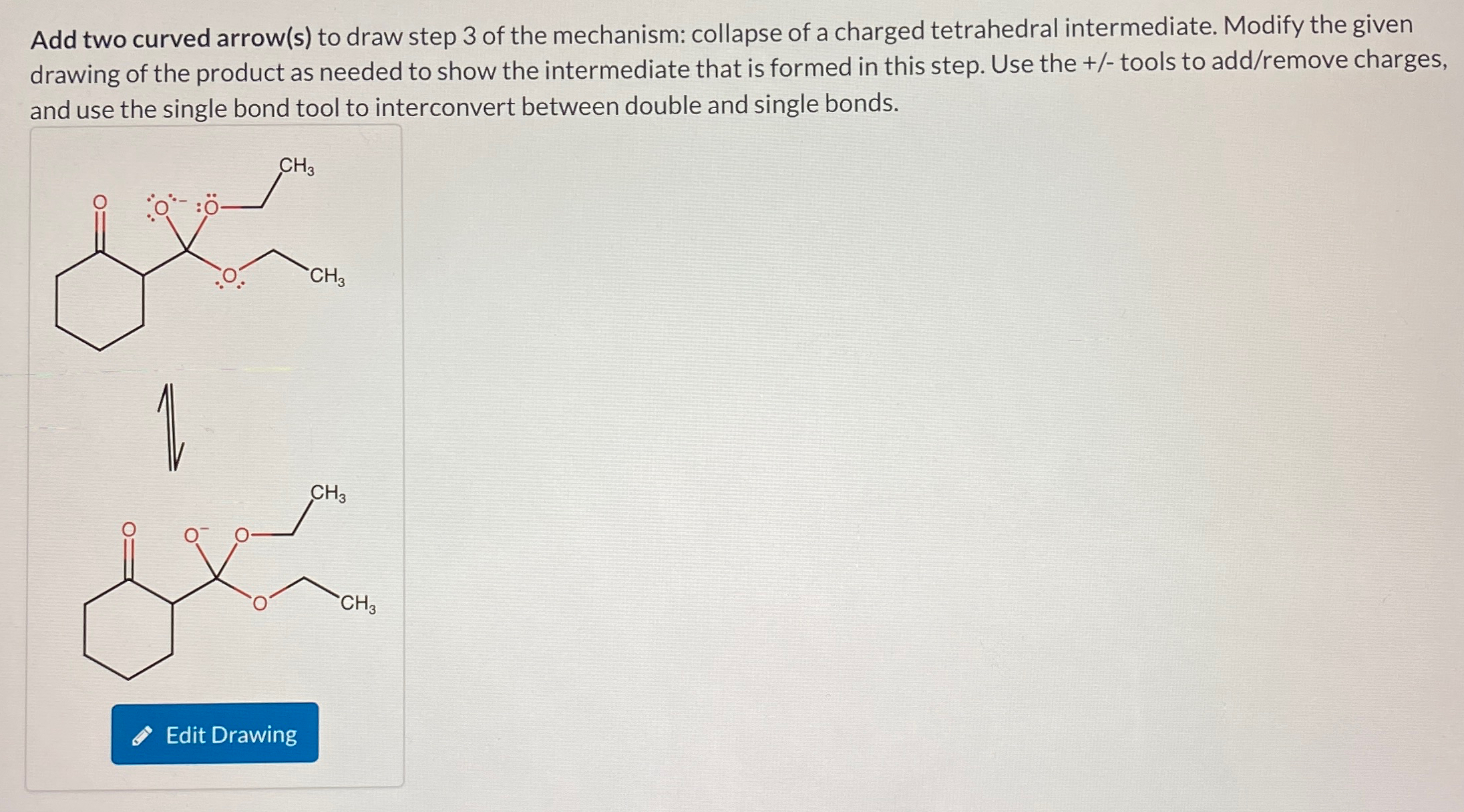 Solved Add two curved arrow(s) ﻿to draw step 3 ﻿of the | Chegg.com