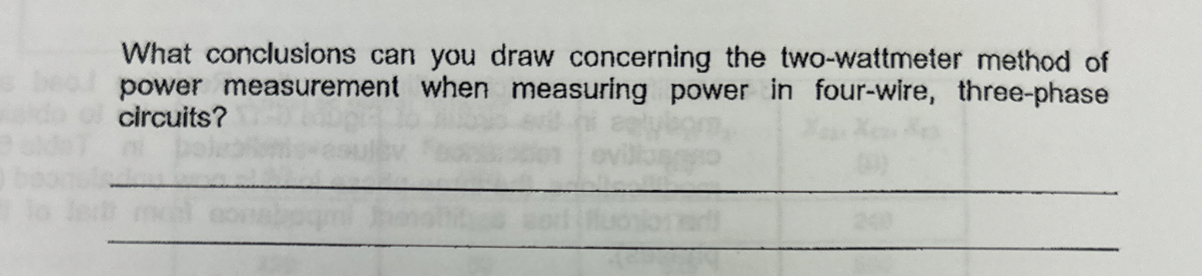 High Quality SOLUTION What conclusions can you draw concerning the | Chegg.com