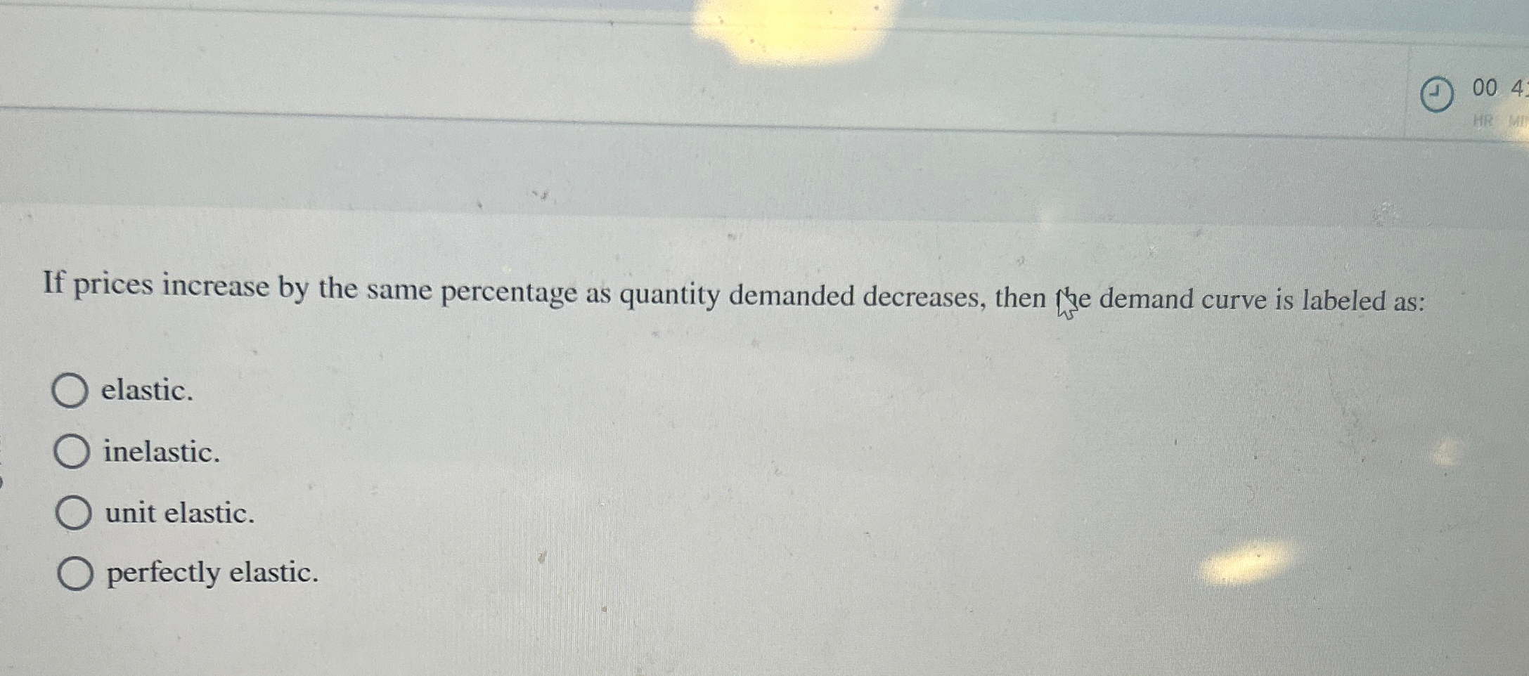 Solved If prices increase by the same percentage as quantity | Chegg.com